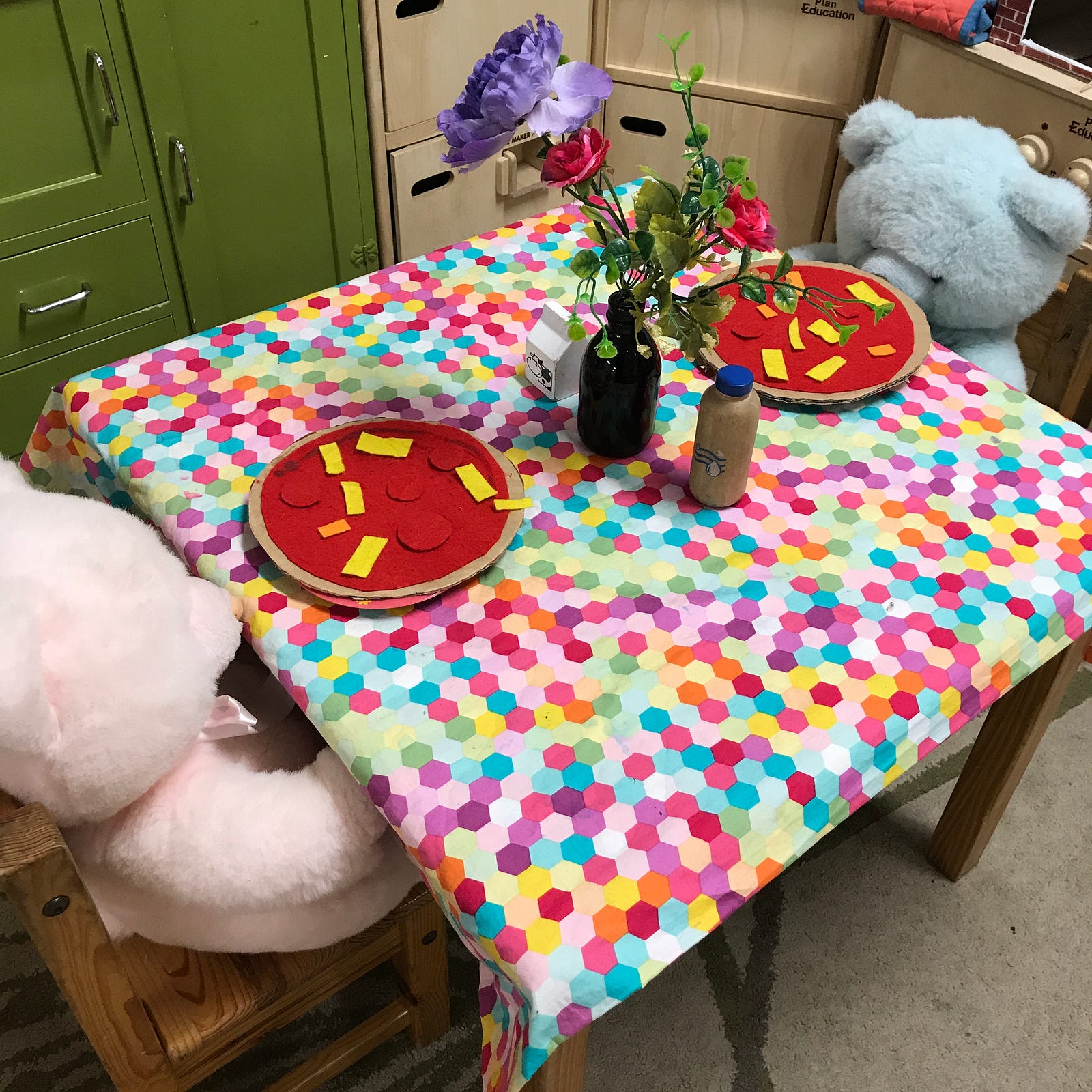 Pizza Shop Dramatic Play Space – Learning Through Play