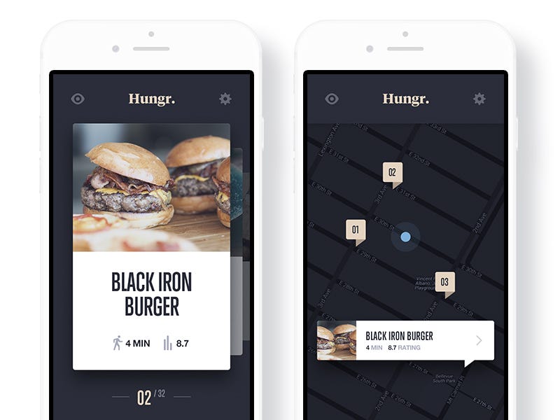 Food App Design Inspiration
