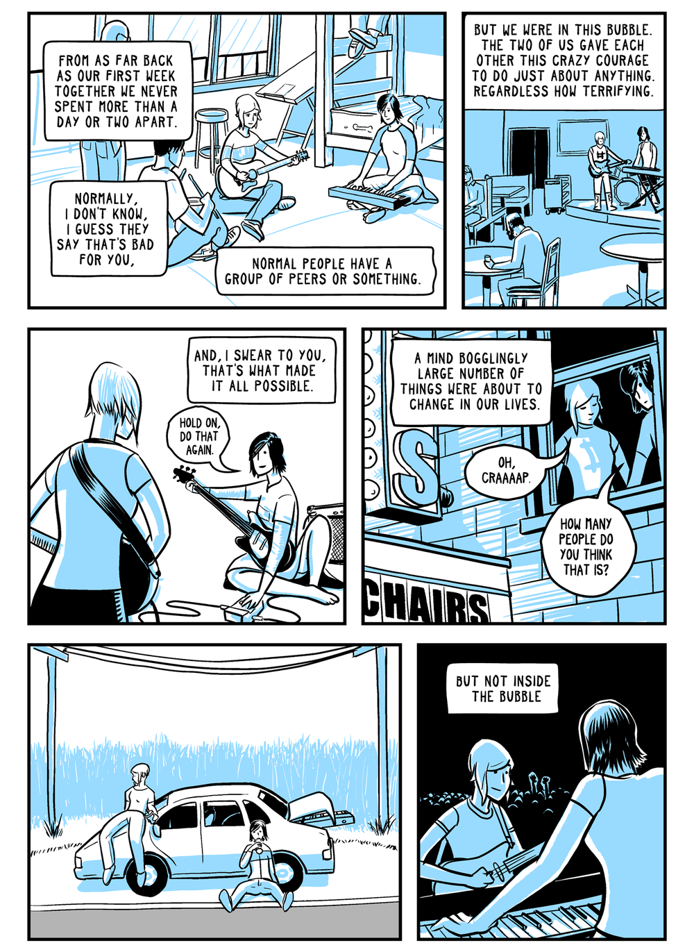 The Chairs’ Hiatus – Comics by Matthew Bogart – Medium