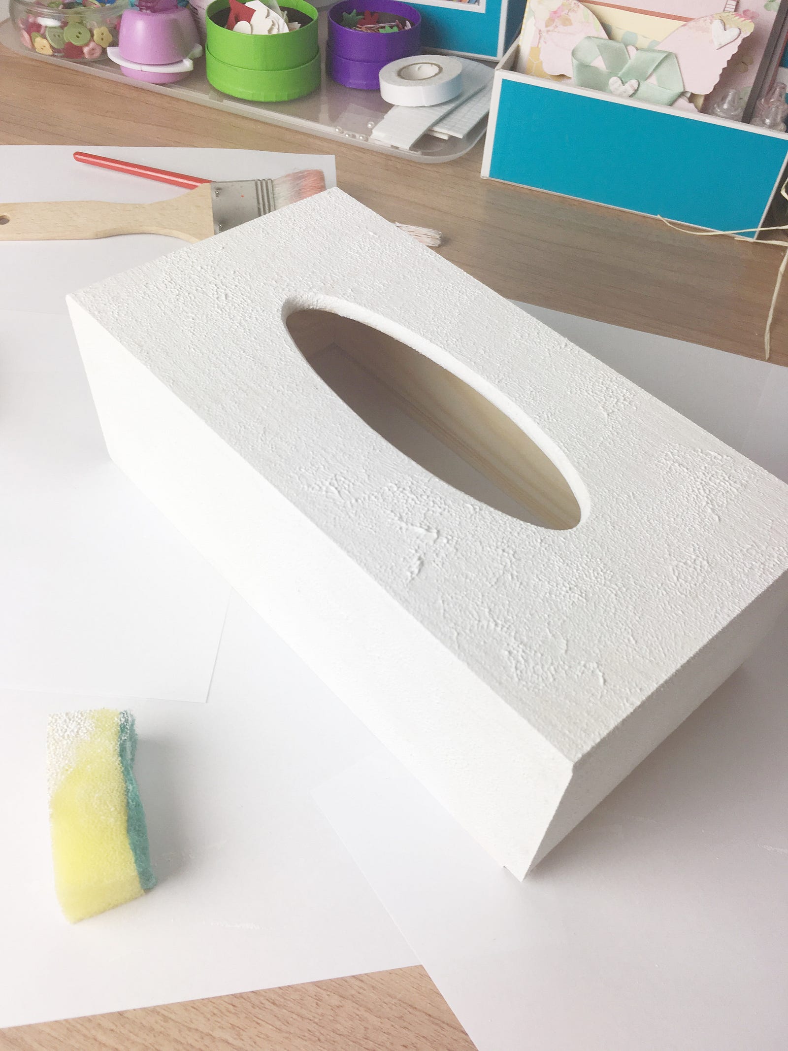 How to make a homemade tissue box – Little Memories – Medium
