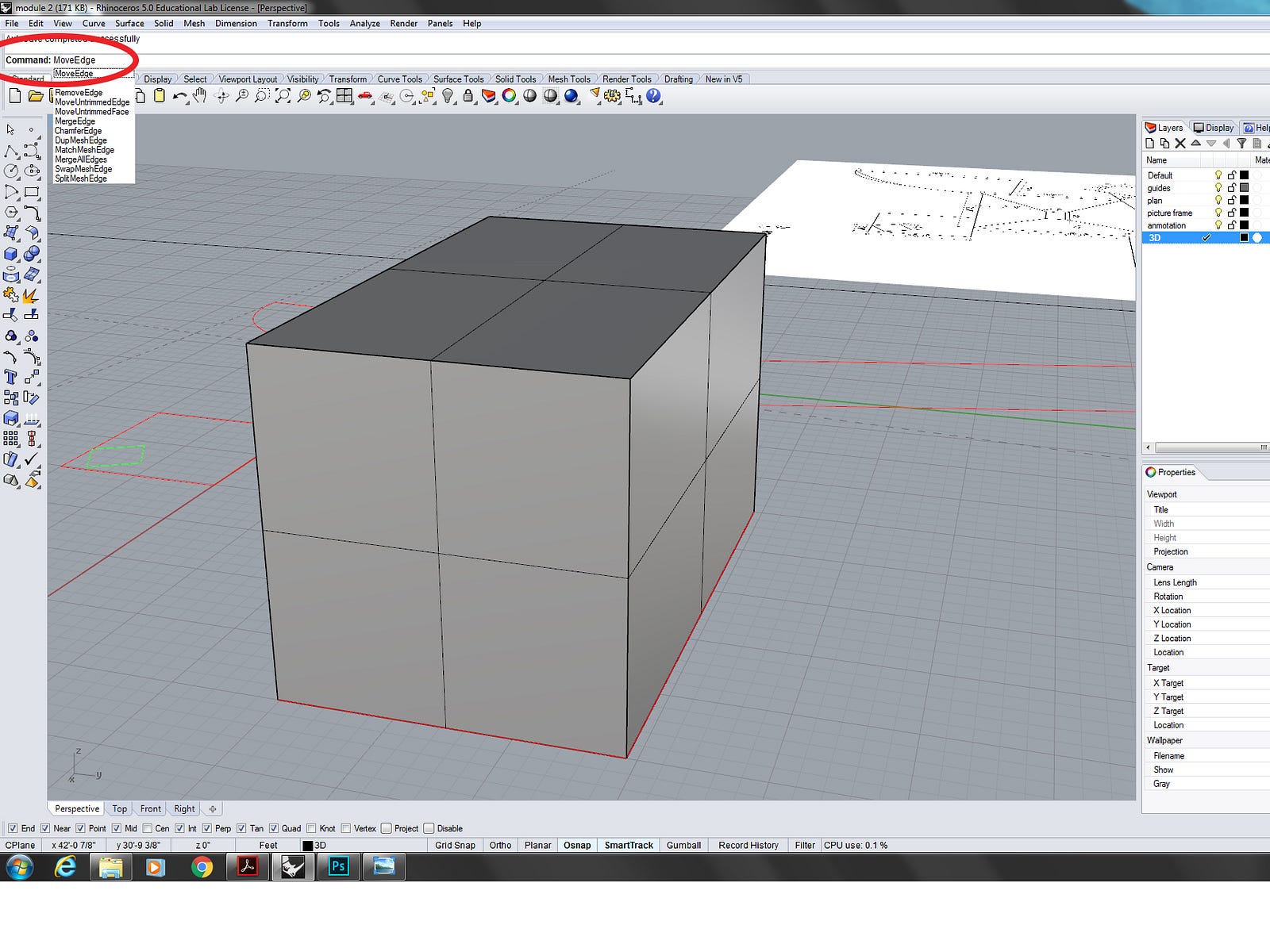 Creating and operating 3D solid objects in Rhino – DPro – Medium