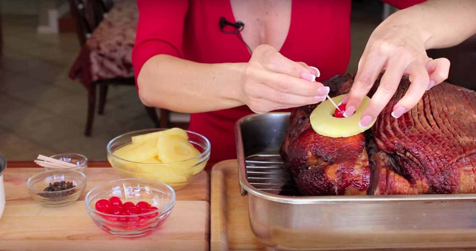 How to Make Filipino-Style Pineapple Glazed Holiday Ham