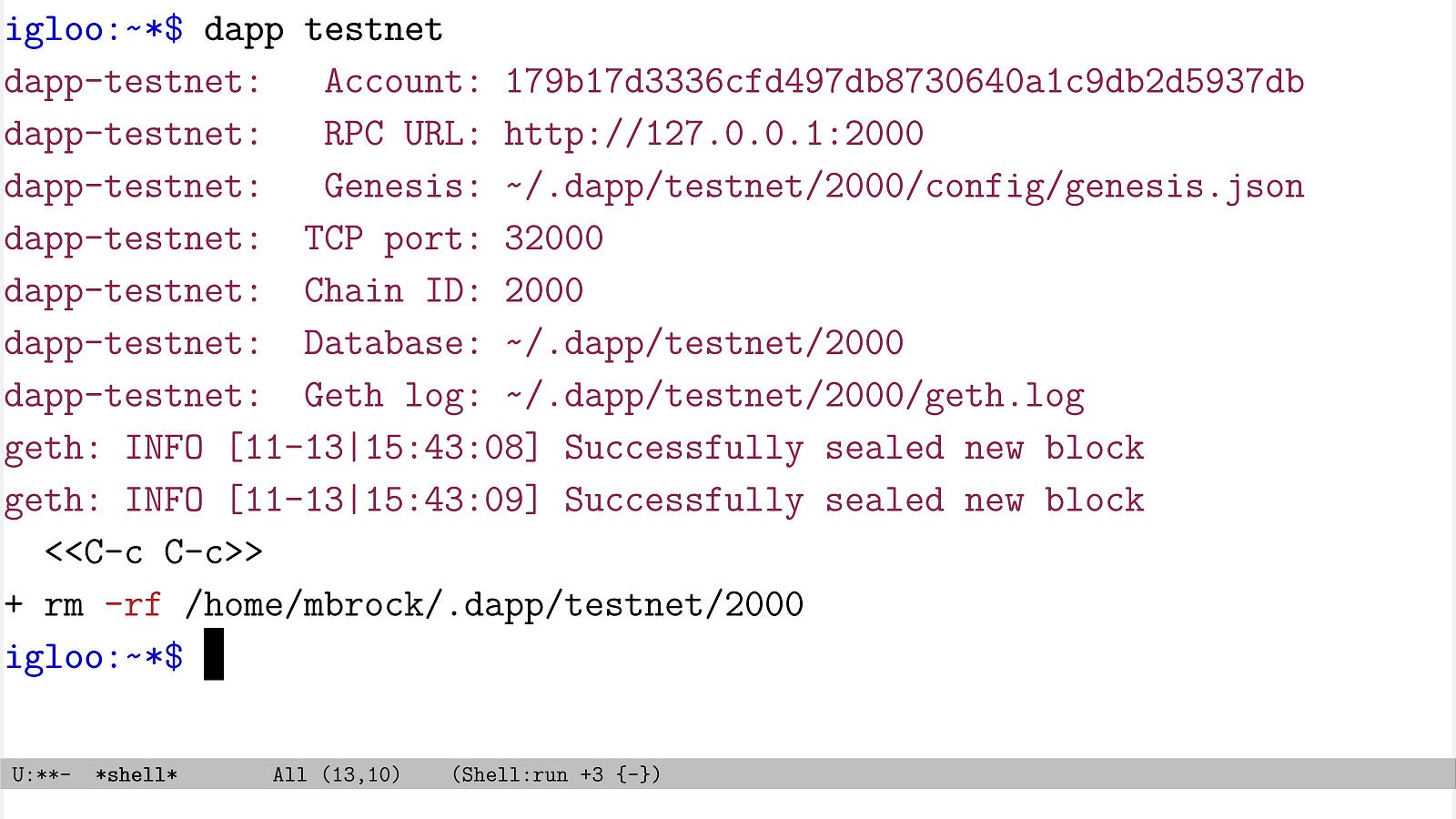 Easy local testnets for your dapp – DappHub – Medium