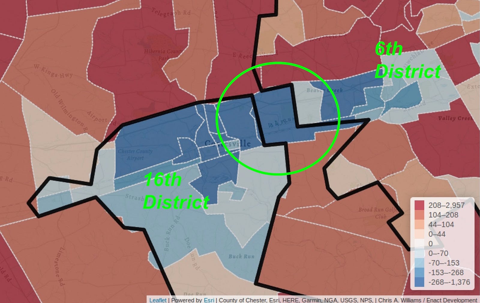 Packing and Cracking: A visual tour of Pennsylvania’s Congressional ...
