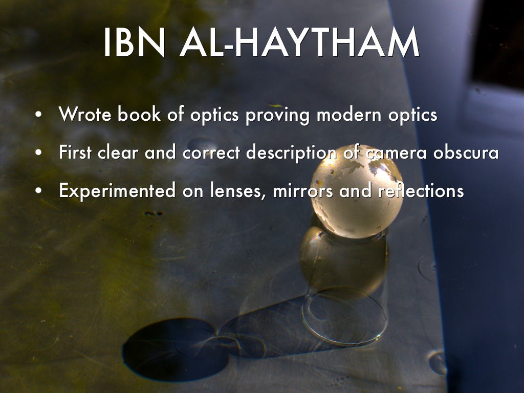Hasan Ibn al-Haytham (Alhazen) – Ashwani Kumar – Medium