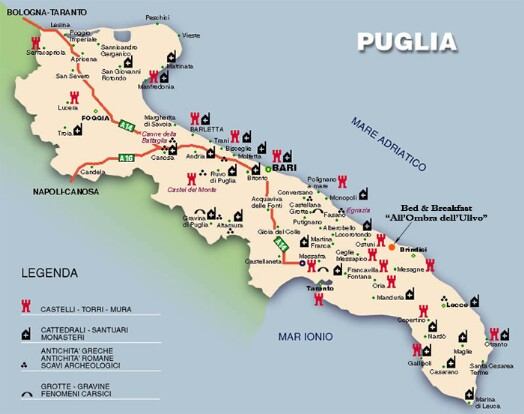 Puglia Top to Do / see – Vincenzo Belpiede – Medium