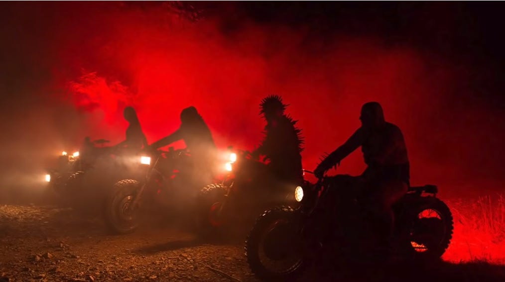 Were the demon bikers in Panos Cosmatos new horror movie Mandy lifted ...