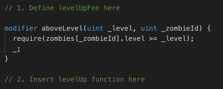 Advanced Solidity Concepts — CryptoZombies Lesson 3 and 4