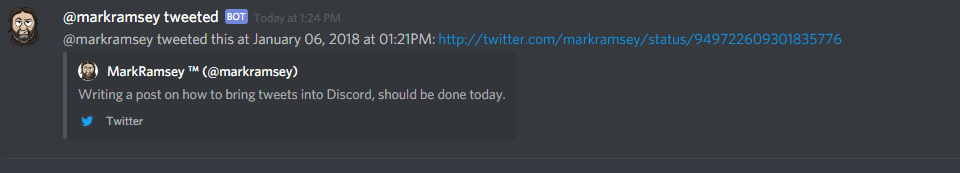Bringing Twitter Tweets into Discord channels – Dolphin Squad – Medium