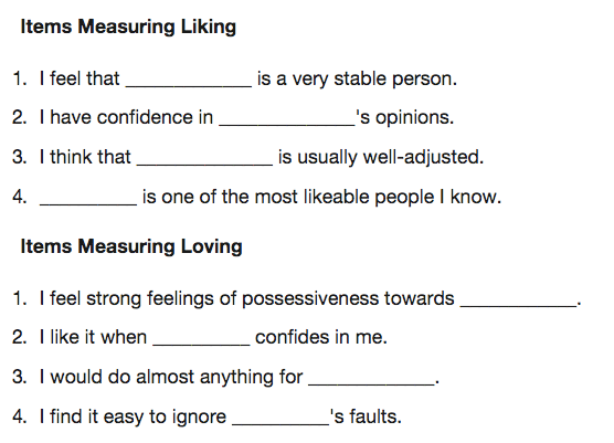 Measuring love – Psyc 406–2015 – Medium