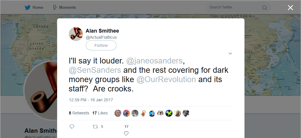 About the Death of Twitter User @ActualFlatticus AKA “Alan Smithee”