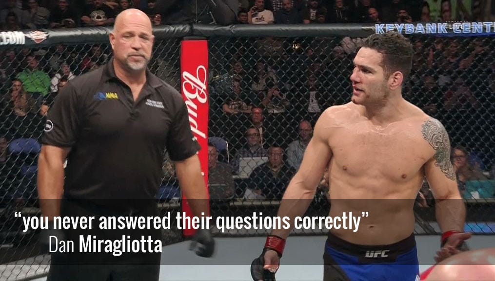 Chris Weidman,Big Dan Miragliotta & The NYSAC (UFC 210)