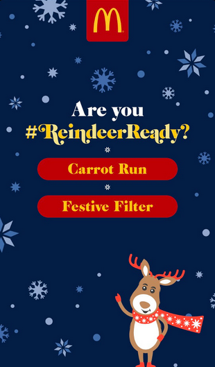 McDonald's Christmas Campaign 2017 — #ReindeerReady
