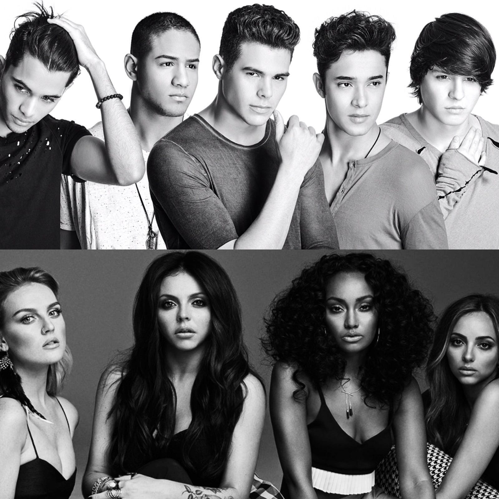 O maior encontro de grupos com Little Mix e CNCO no vídeo de “Reggaetón ...
