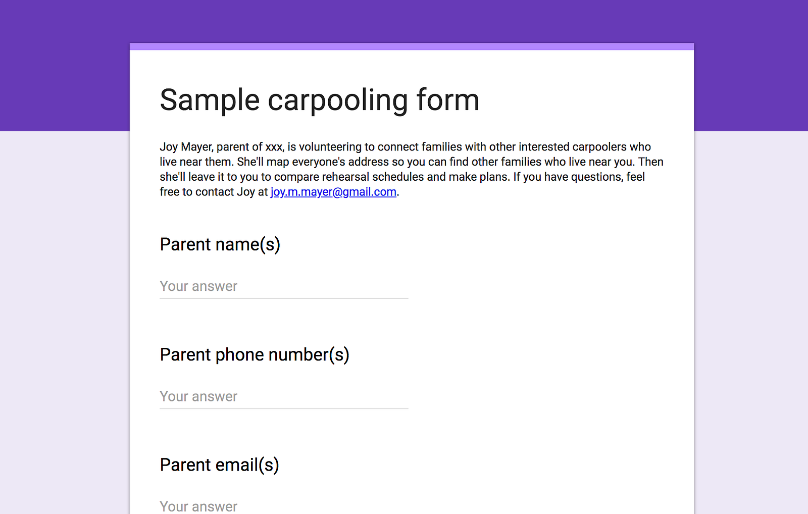 5 steps to an easy carpool system – Joy Mayer – Medium