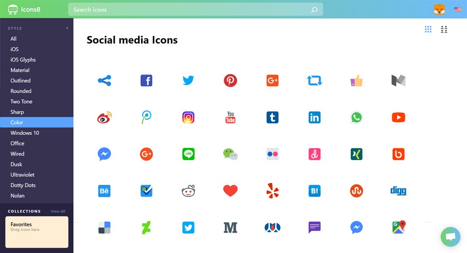 Icons8 Free