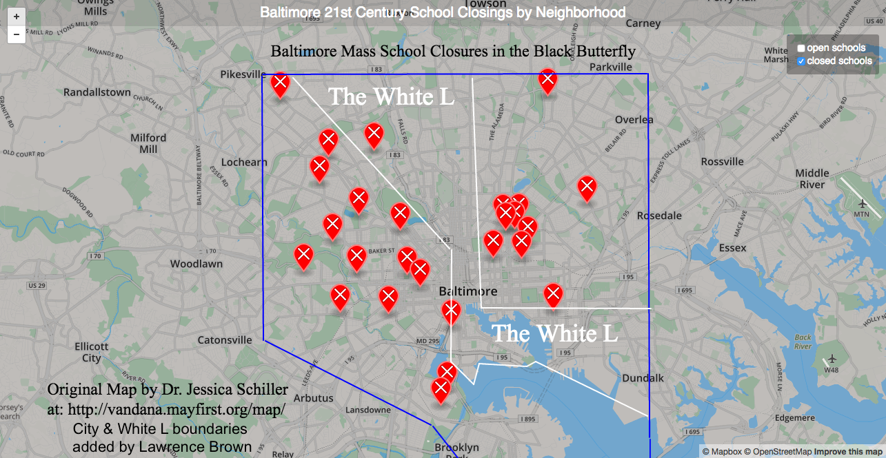 Baltimore’s White L Crime Panic & Post-Uprising Policies