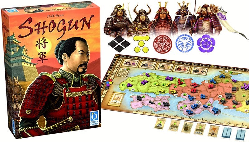 Boardgame Bushido: 13 Games With A Japanese Theme – TABLETOP TRIBE – Medium