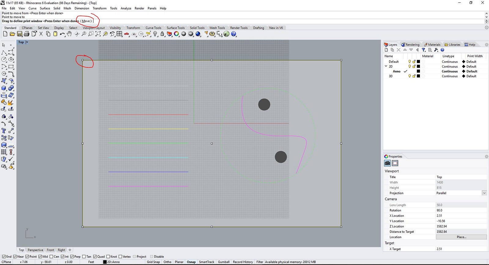 Rhino Tutorial: Setting Line Weights, Line Types, Hatches, and ...