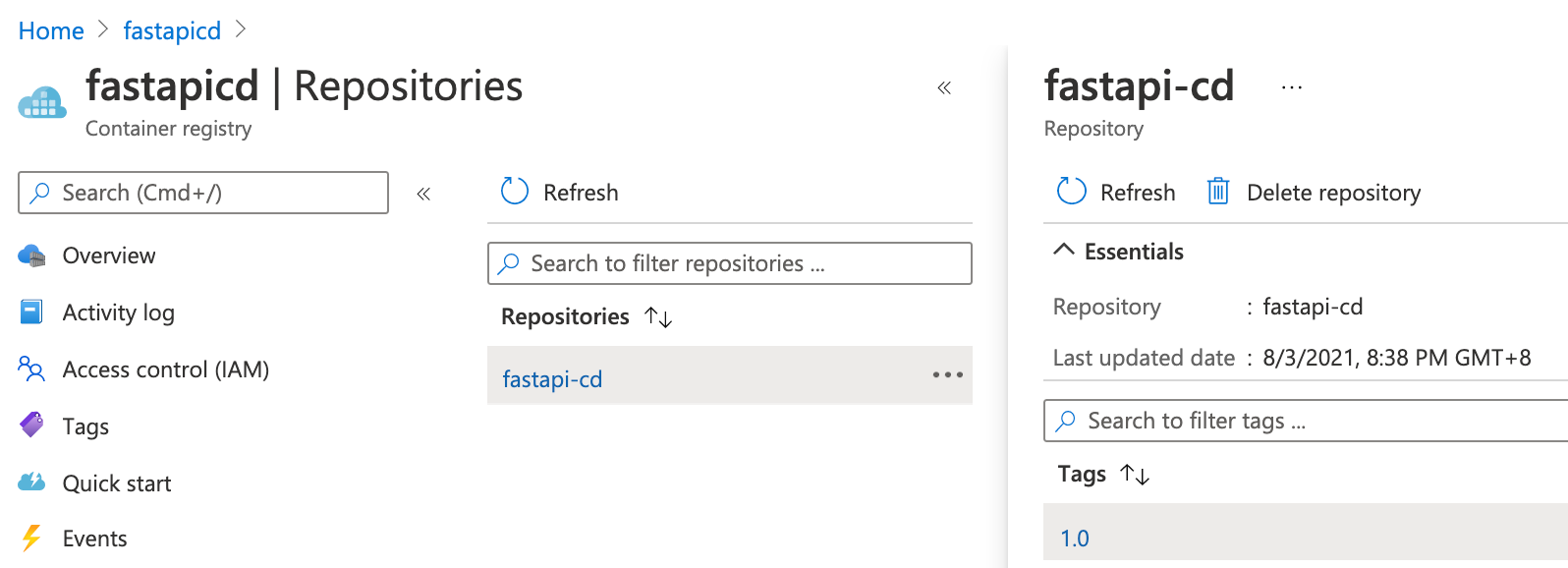 Deploy FastAPI on Azure with Github Actions - Nathan Cheng | Tealfeed