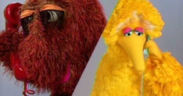 Big Bird & Snuffy: – Christopher Thompson – Medium