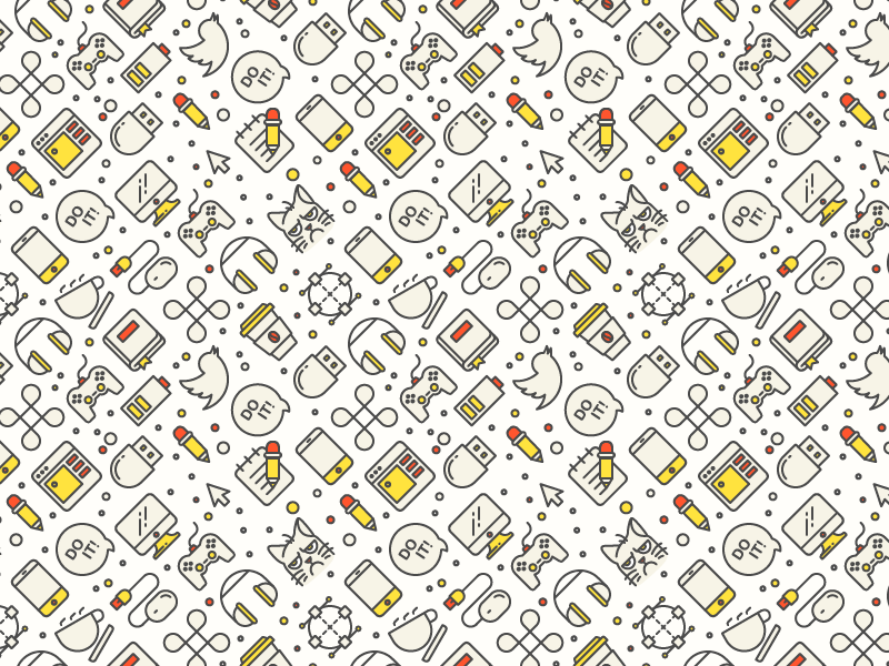 DESIGN TRENDS — ICON PATTERN – Muzli - Design Inspiration