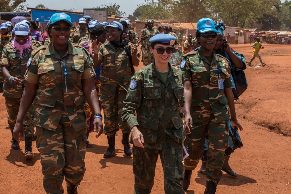 Brazilian female peacekeeper wins United Nations Military Gender ...