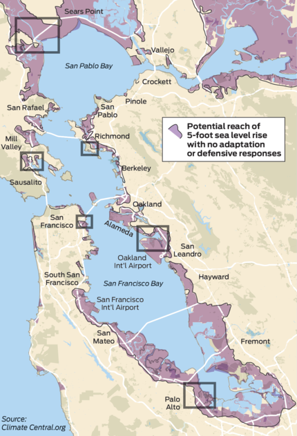 How Climate Change Will Change the Shape of San Francisco