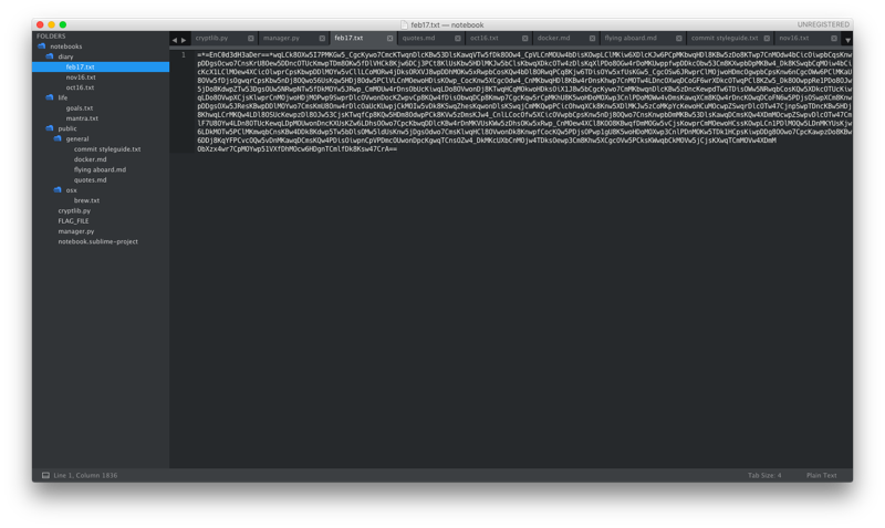 Sublime Notebook: An attempt to use Sublime Text as my note taking ...