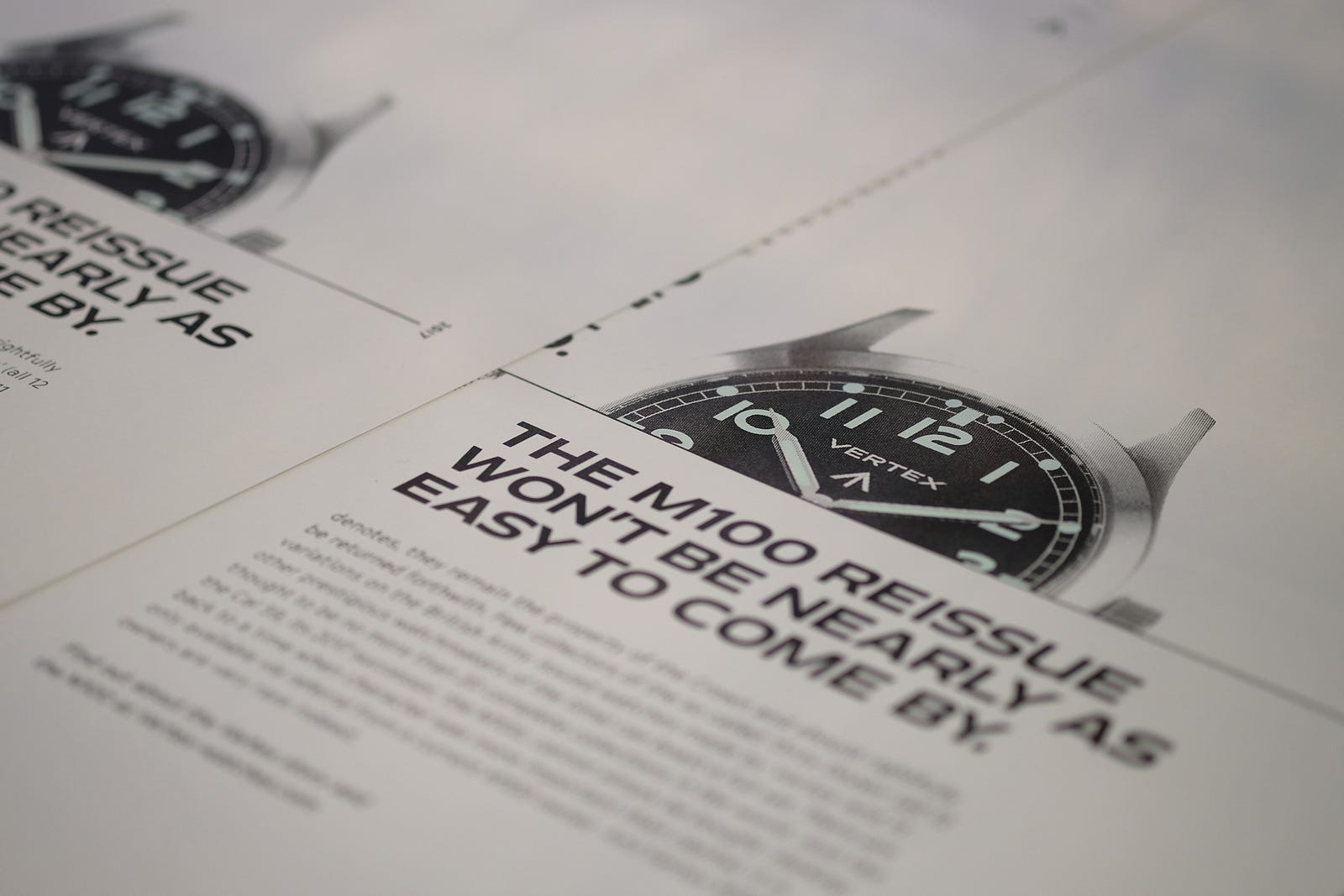 BRITISH WATCHMAKER VERTEX TAPS INTO ITS MILITARY HERITAGE IN FIRST AD ...