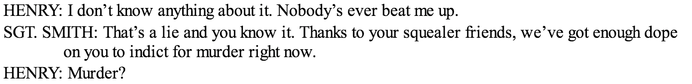 Quotes to Remember from “Zoot Suit” by Luis Valdez (in chronological order)