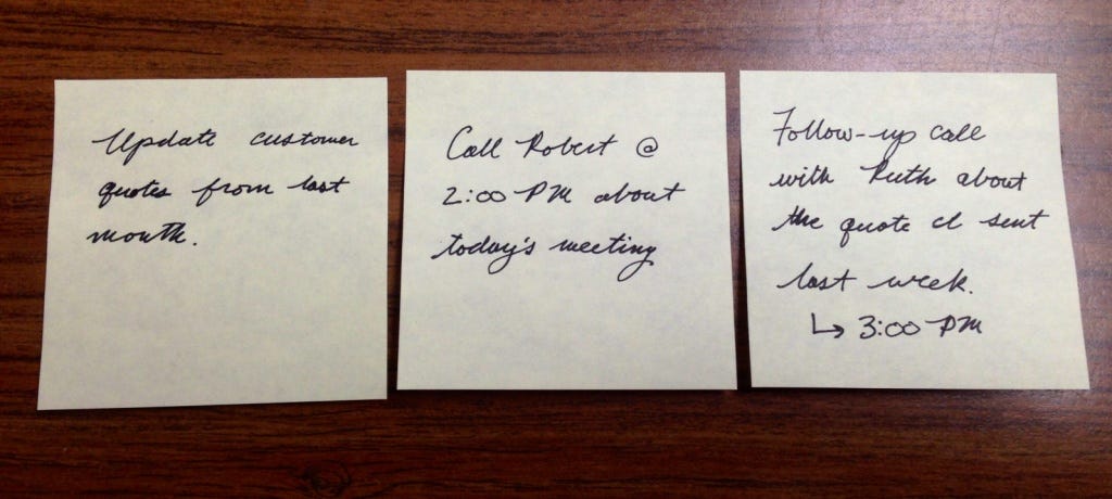 Post-it Note To-do List – The Productive Self – Medium