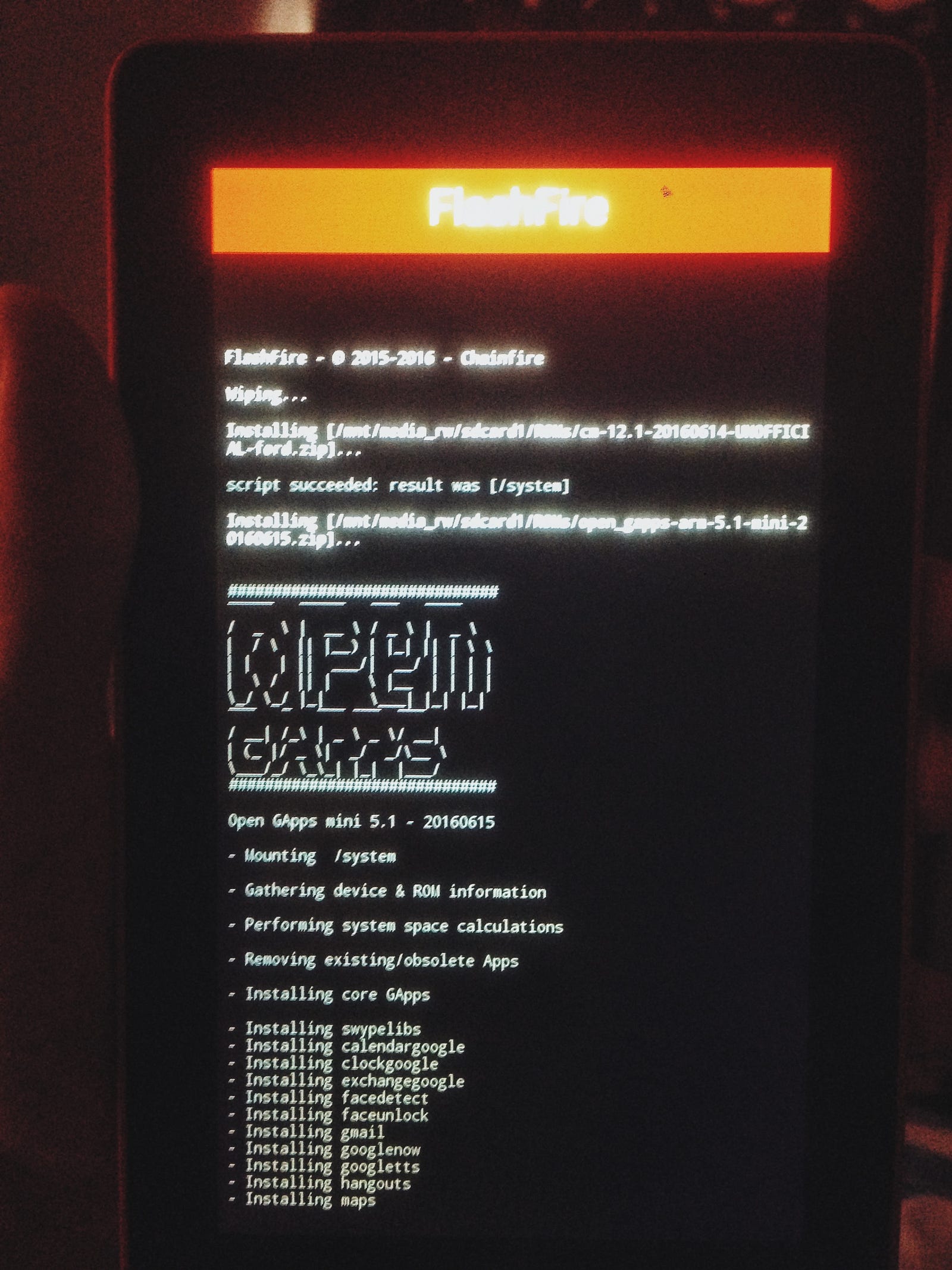 CyanogenMod 12.1 installation on Amazon Fire 5th gen. [ROM][UNOFFICIAL]