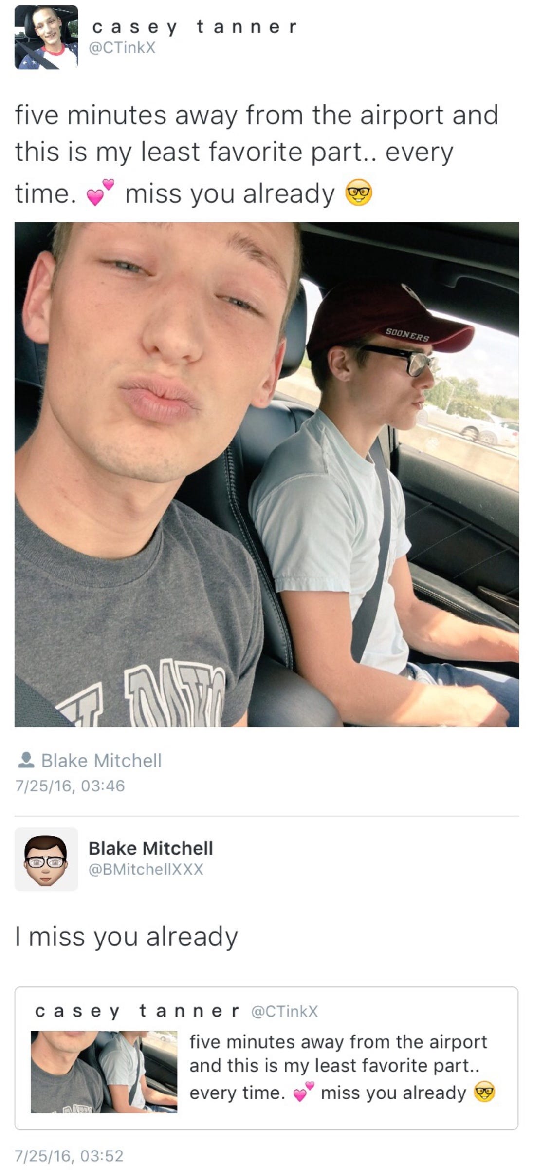 The Most Perfect Couple In My Heart : Blake Mitchell & Casey Tanner