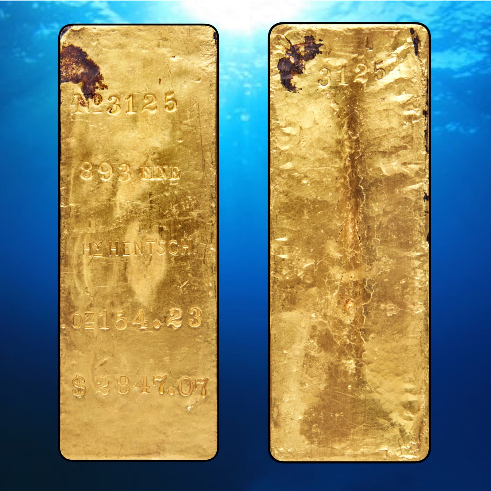 My 15 year love affair with Gold Ingots from the SS Central America ...
