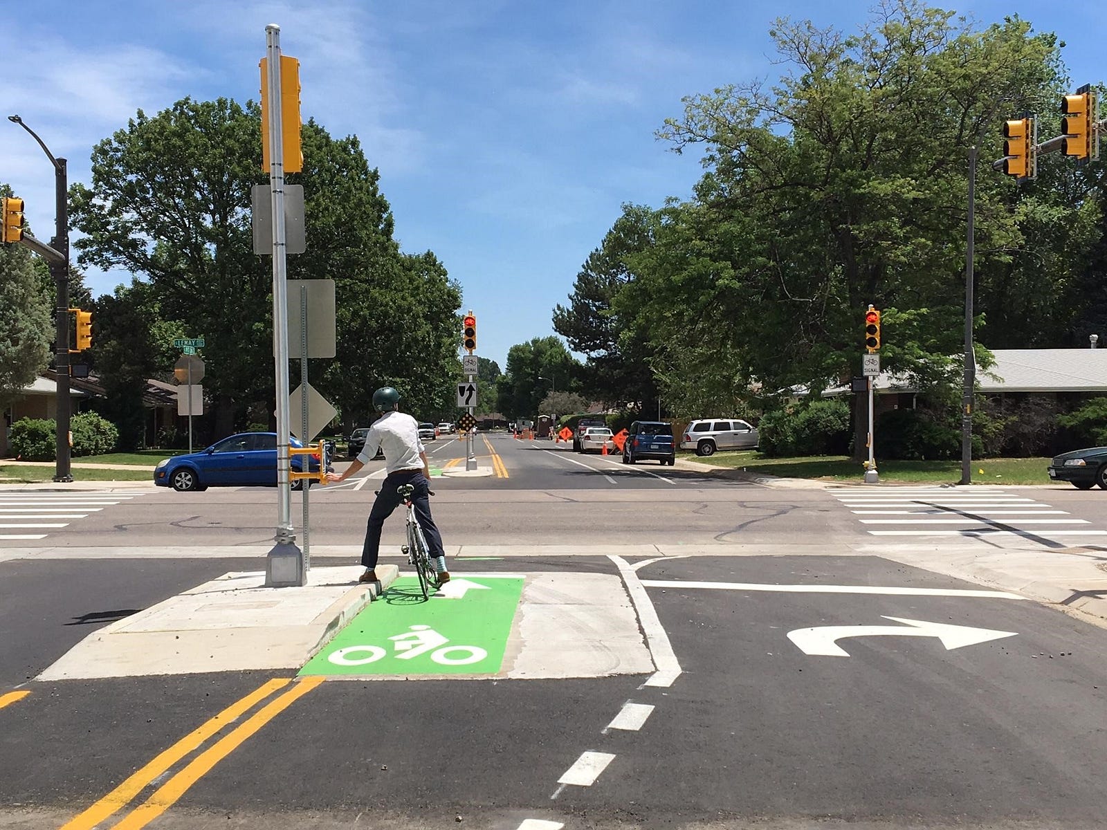 Fort Collins Opens Its First Official Low-Stress Bikeway