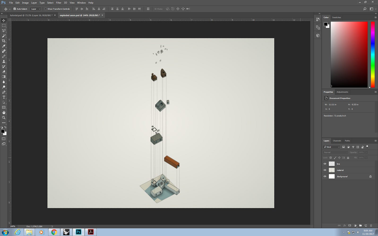 Exploded Axonometric Methods in Rhino – DPro – Medium