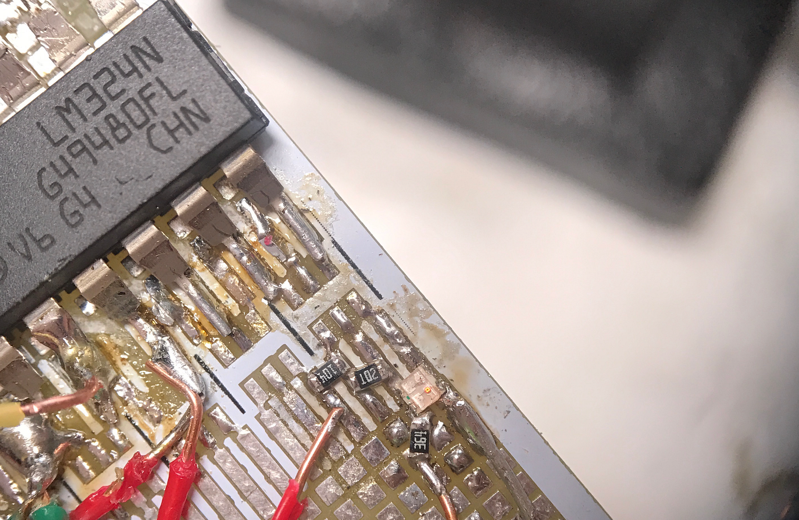 Surface-mount electronics for hobbyists: easier than you think