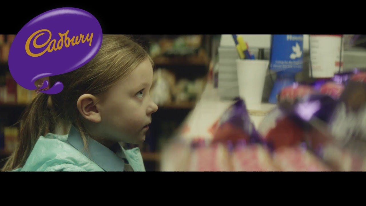 What Does The Little Girl Say In The Cadbury Dairy Milk Commercial at ...