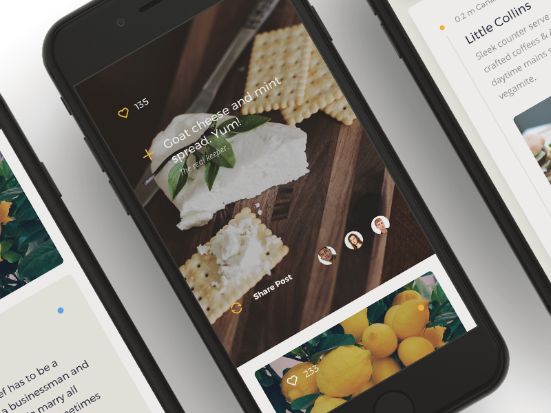 20 Fresh Food Mobile App Designs For Your Inspiration