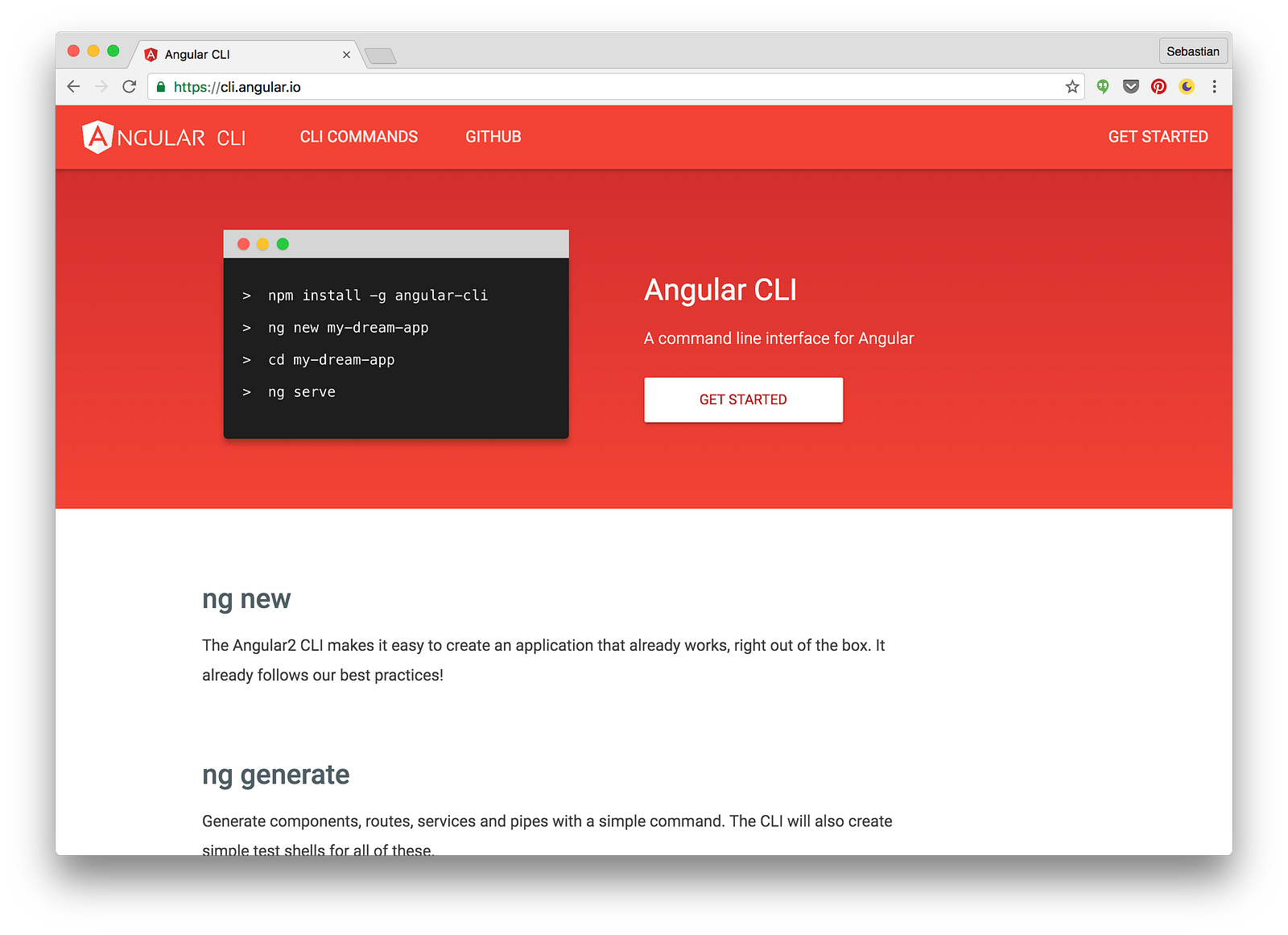 Angular Cli