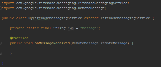 การทำ Notification โดยใช้ Firebase Cloud Messaging (FCM) [Android Studio]