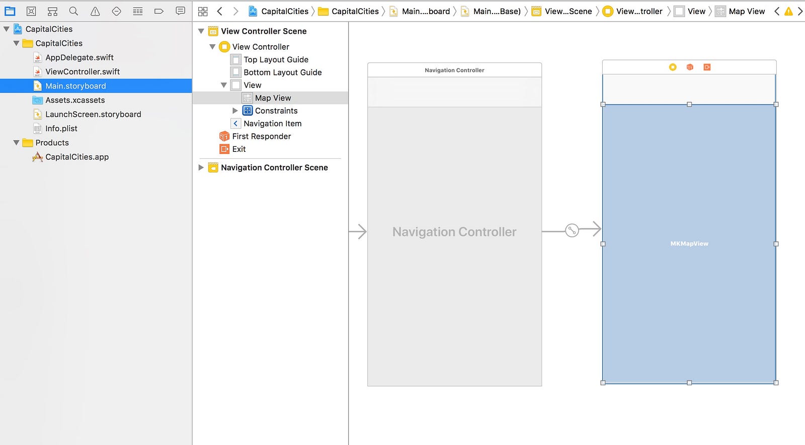 在 Xcode 9，不用再害怕 storyboard 的 MapView 造成閃退 – 彼得潘的 Swift iOS App 開發問題解答集 – Medium