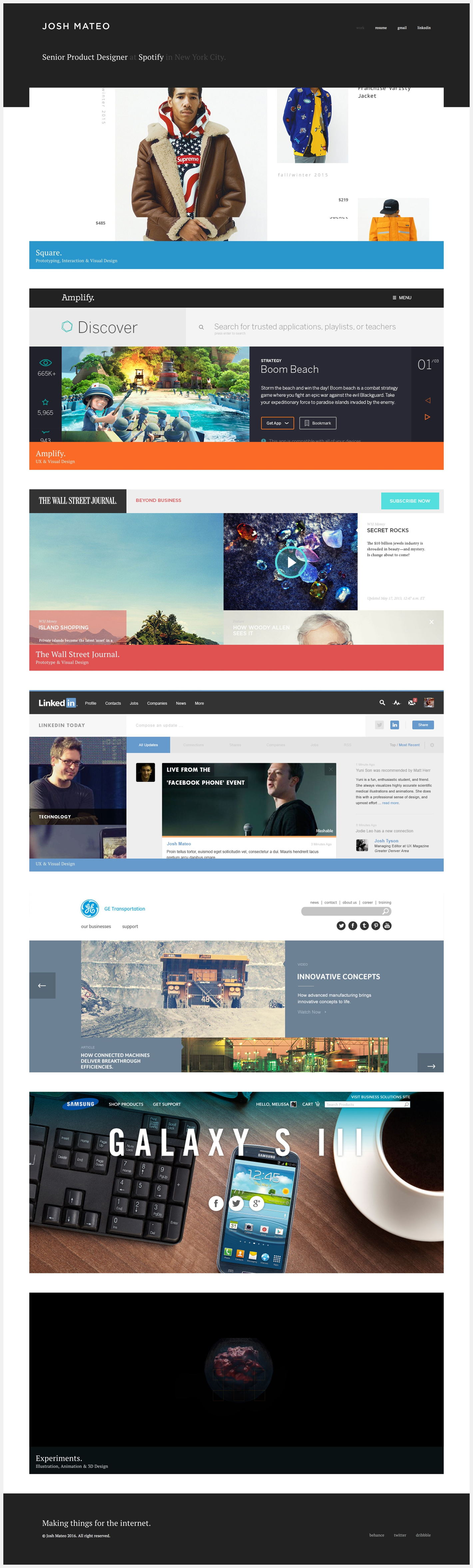 5 Inspiring Senior Designer Portfolios – Bestfolios – Medium