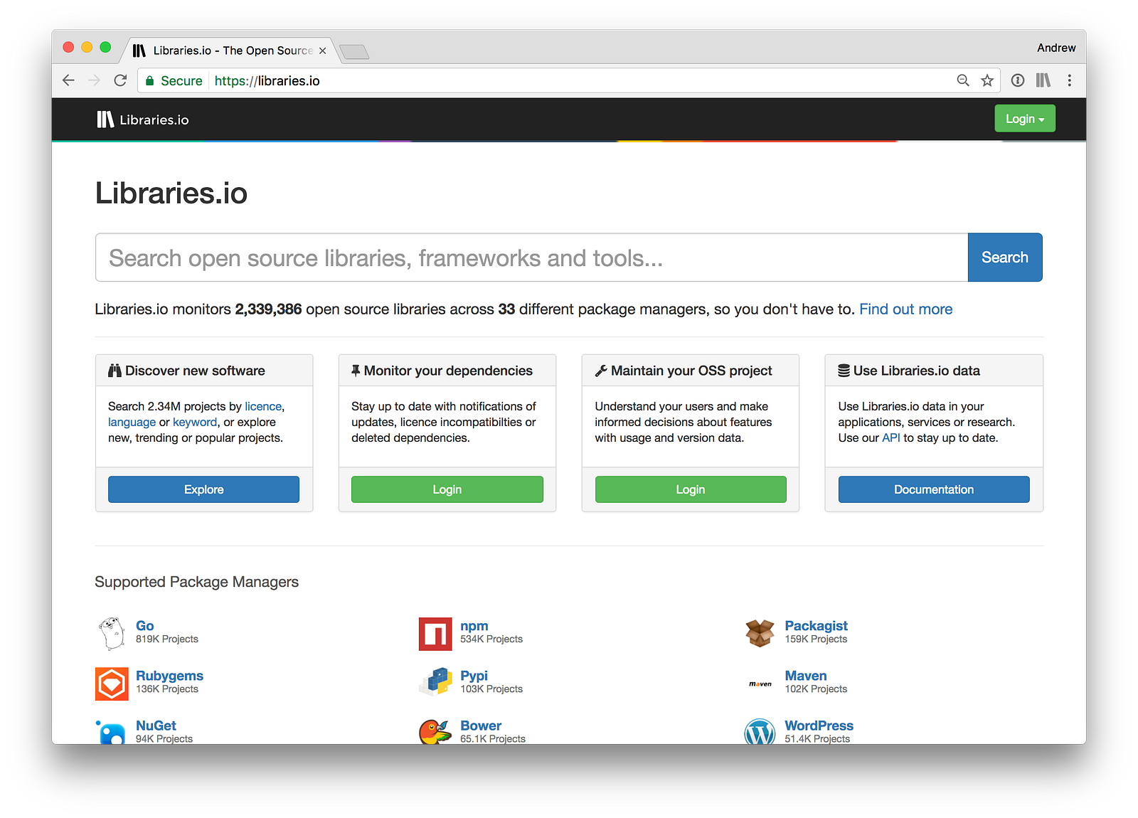 Libraries.io June Progress Update – Libraries.io – Medium