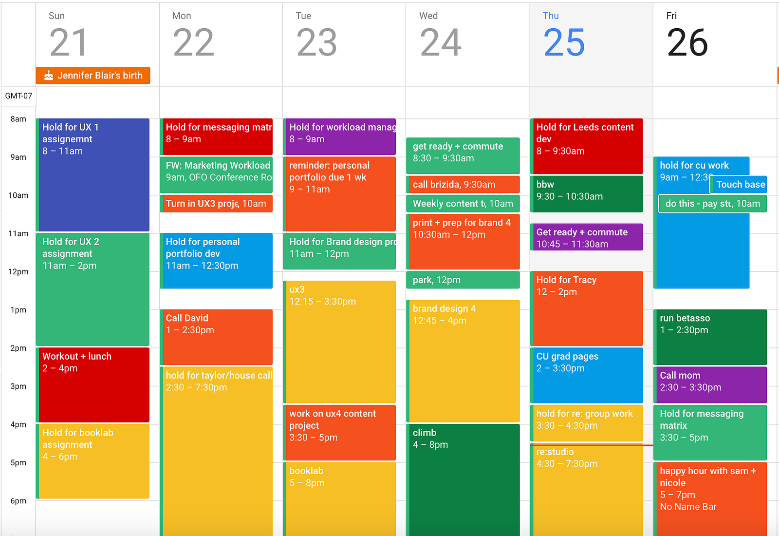Time blocking For Anxiety Management RE Write Medium