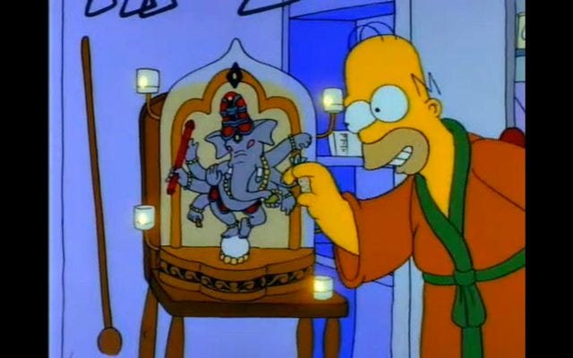 The Simpsons: Teachings of Hinduism – Religion and Popular Culture – Medium