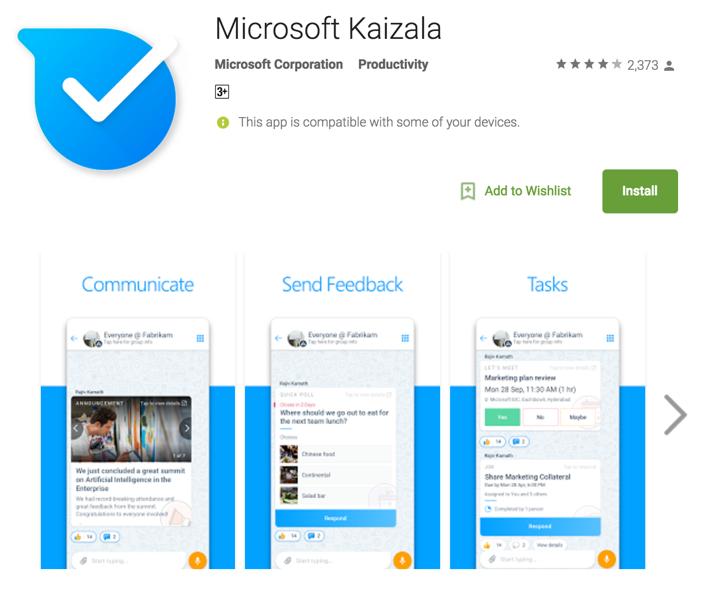 Kaizala app — Who is the target user? – Little world of carnivas