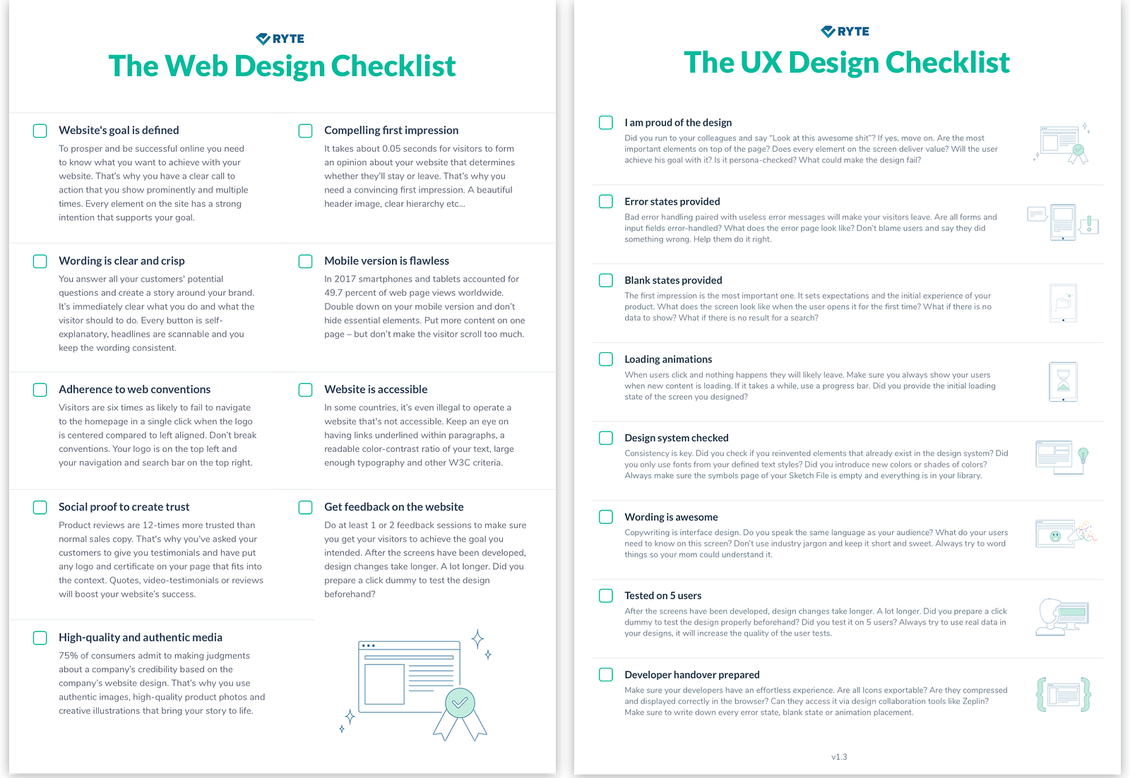 UX checklists: how to tailor them to your needs – UX Collective