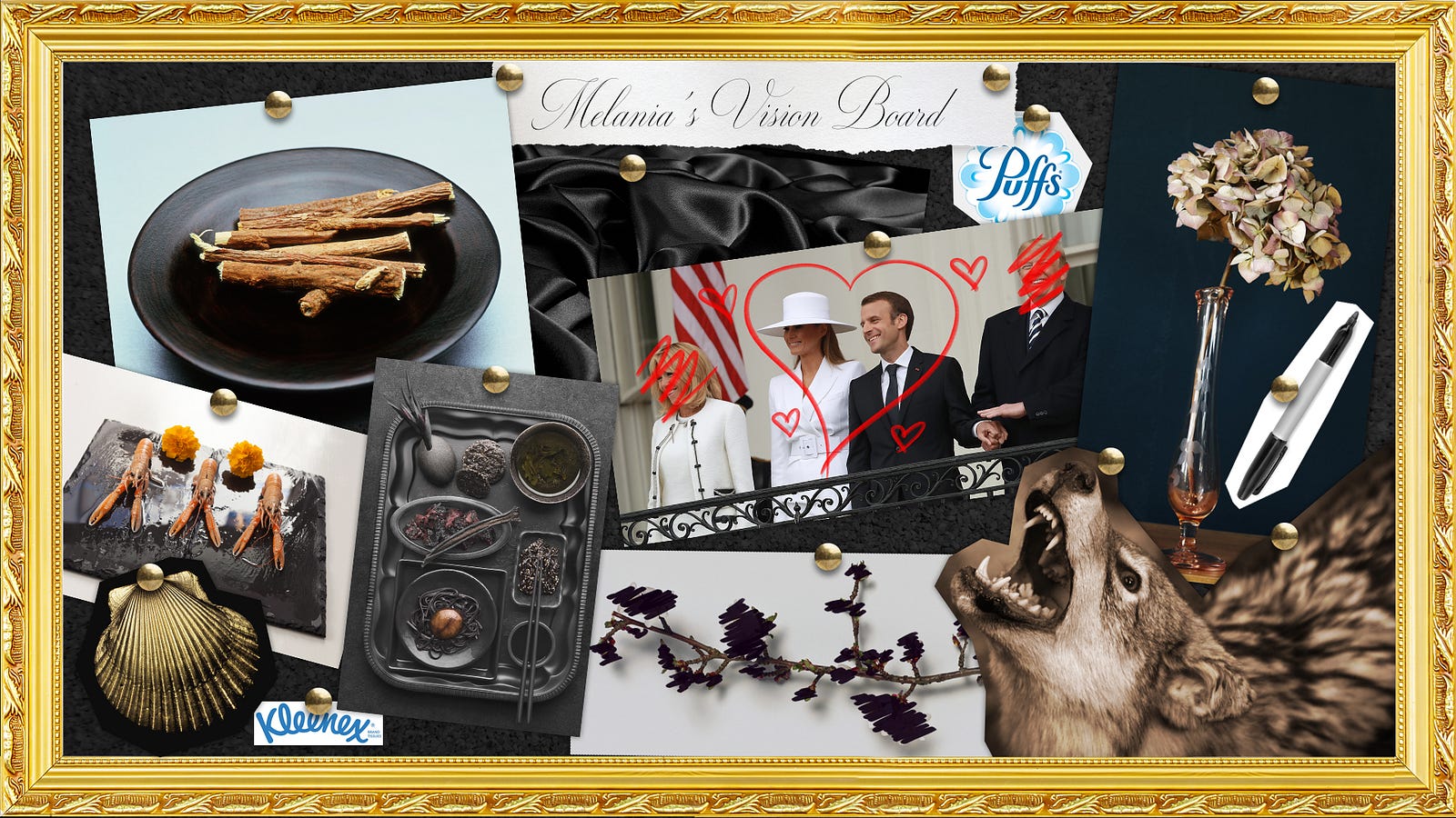 Melania’s State Dinner Vision Board – Full Frontal – Medium